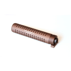 185MM TAN SILENCER w FLASH HIDER - Aceros de Hispania