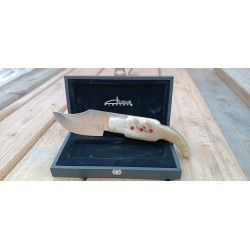 Navaja capaora lengua de vaca Vergara, asta de carnero - Aceros de Hispania