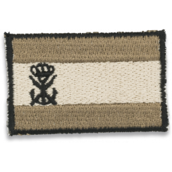 Bandera España gris con logo I. MARINA - Aceros de Hispania