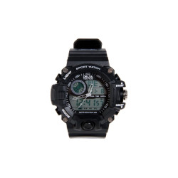 Analog And Digital Tactical Watch Black Delta Tactics - Aceros de Hispania